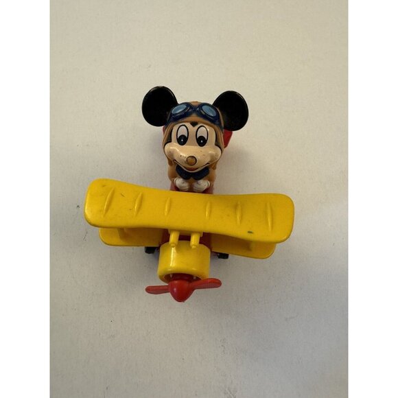 Toys | Mickey Mouse In Crop Duster Air Plane Tomy Plastic Diecast Toy ...